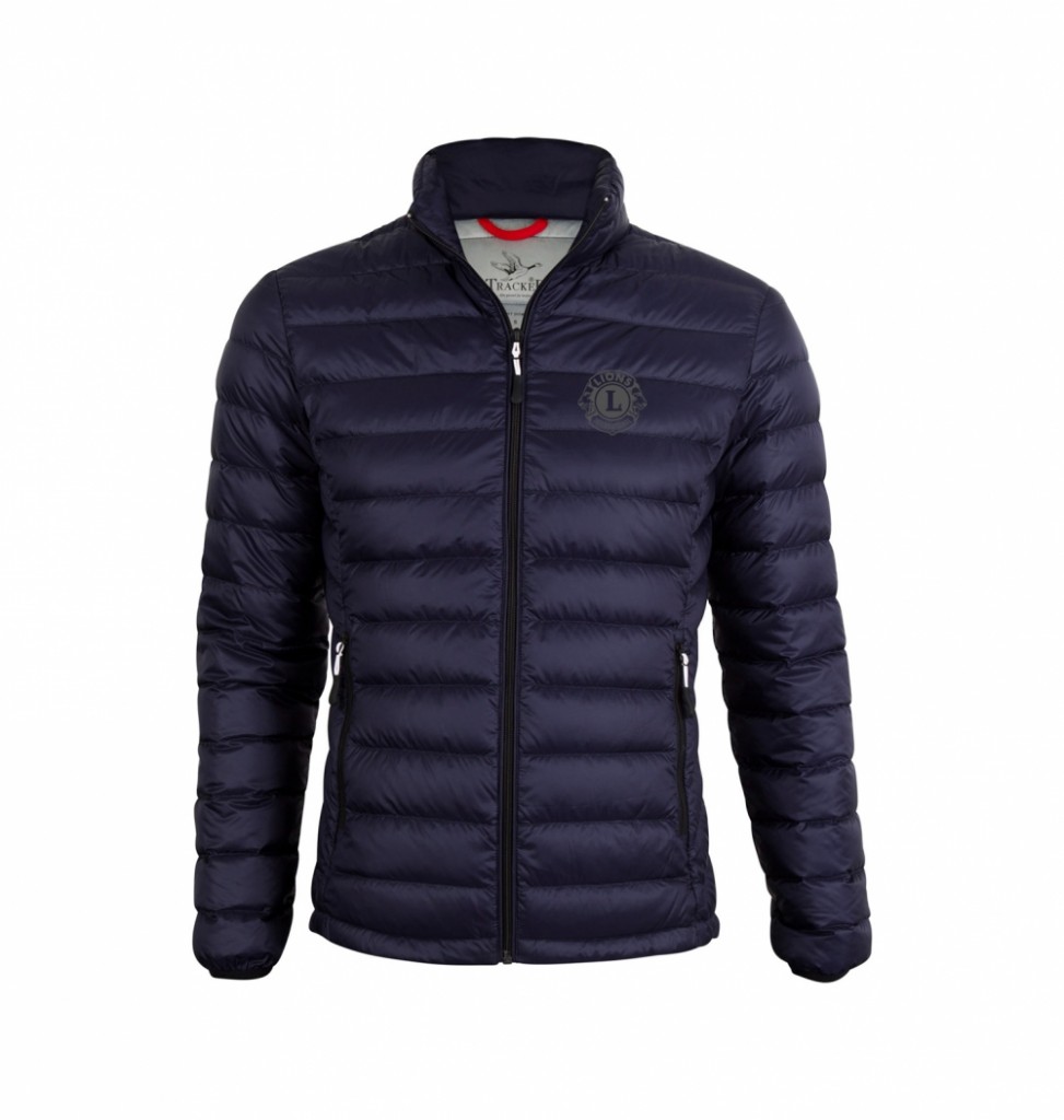 Superlight Down Jacket marine m/logo brodert ton i ton | Lions Clubs ...